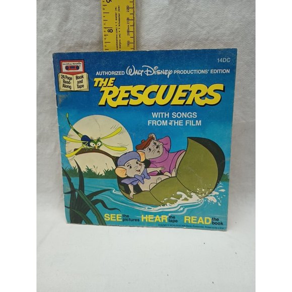 Disney | Toys | Walt Disney Read Along Book The Rescuers With Songs ...